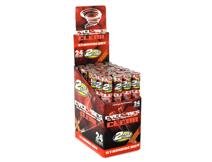 Cyclones Clear Cones - 24pk