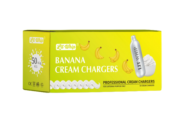 Lit Whip Flavored Cream Chargers 12pk 50ct