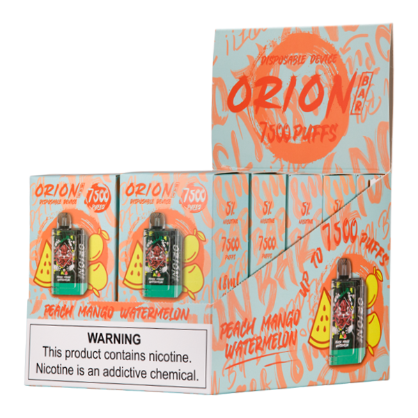 Lost Vape Orion Bar Rechargeable Disposable 5 7500 Puffs 10pk
