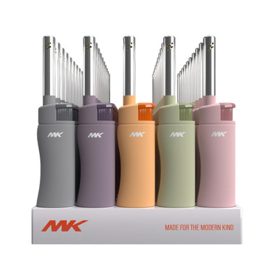 MK Slip Guard Utility Windproof Lighter - Pastel Series 50ct (ZY-3BL-WP ...