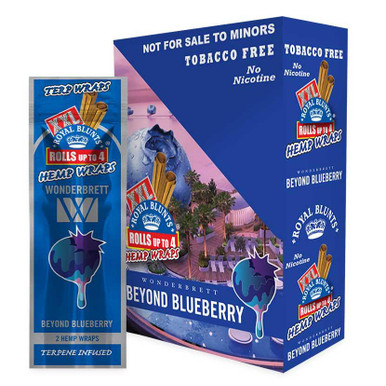 Royal Blunts Wonderbrett Hemp Wrap XXL 2 Pack 25ct - The Cloud Supply