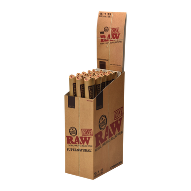 RAW Classic Cones Supernatural (12" Long) - 15pk - The Cloud Supply
