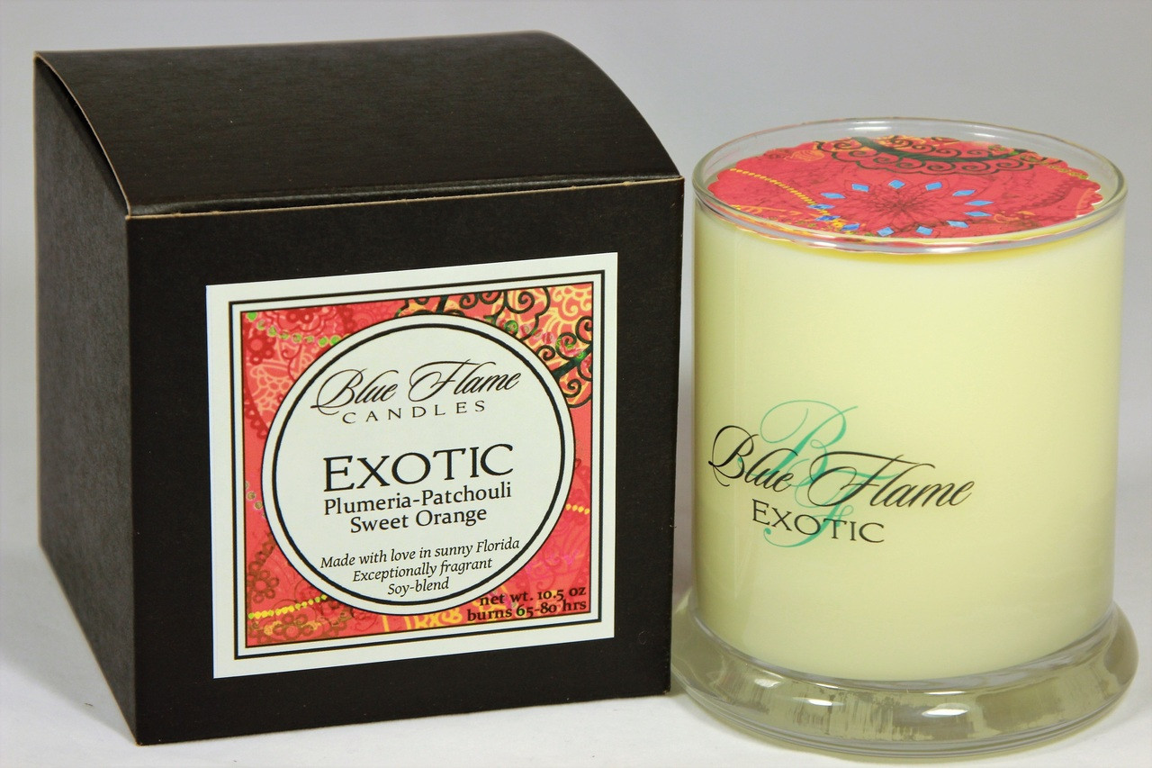 Exotic - Blue Flame Candles