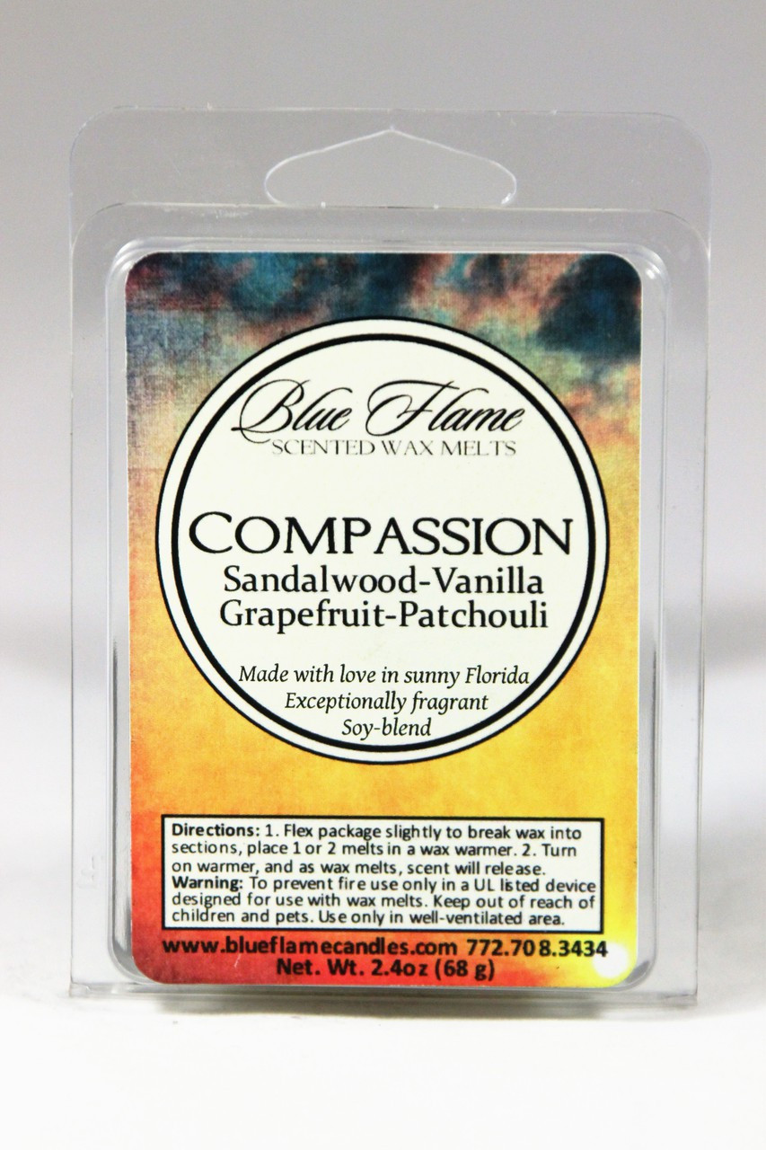 Compassion Scented Melt - Blue Flame Candles