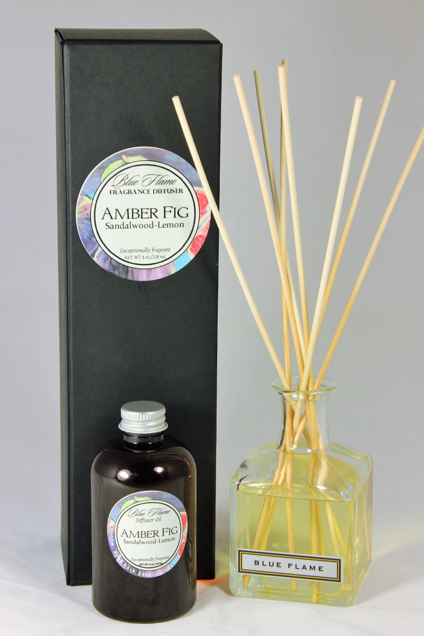 Amber Fig Fragrance Diffuser - Blue Flame Candles