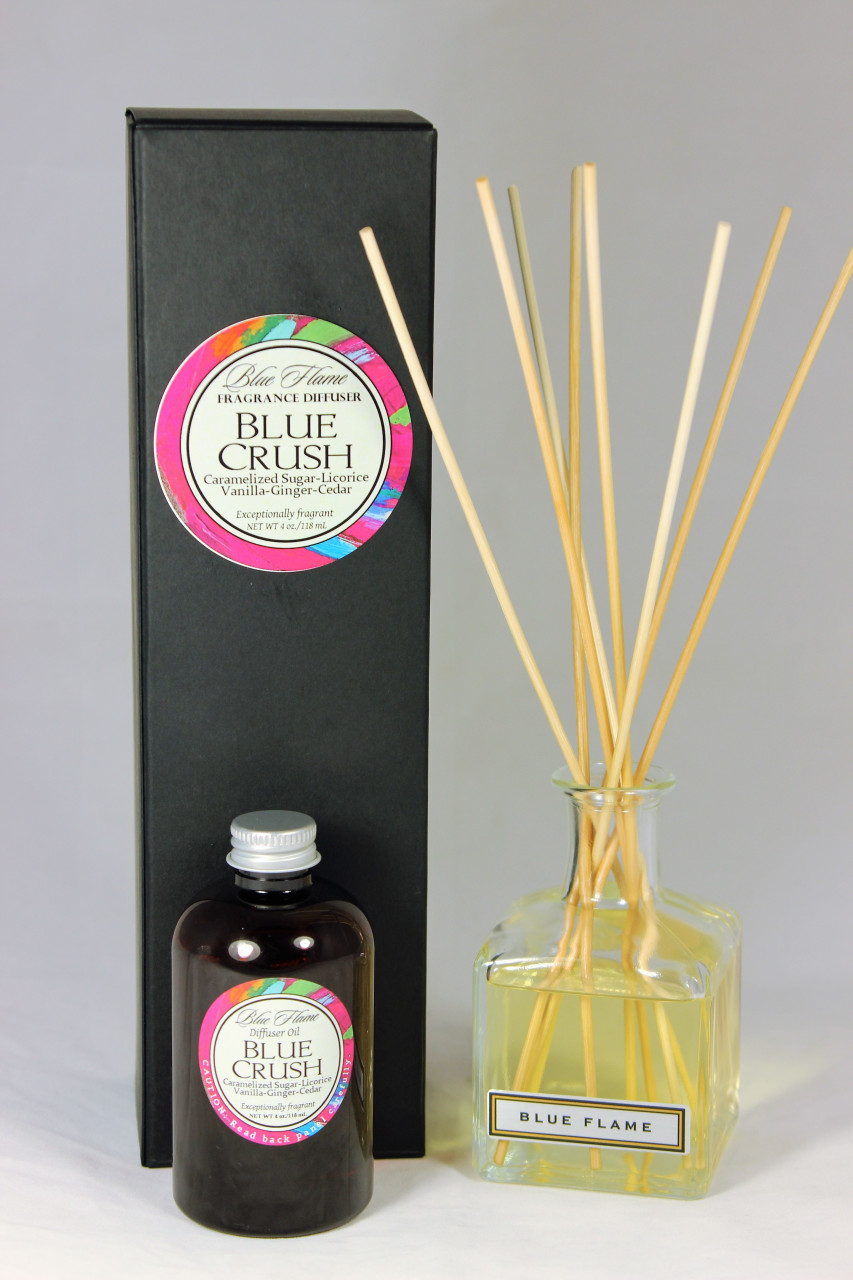 Blue Crush Fragrance Diffuser - Blue Flame Candles