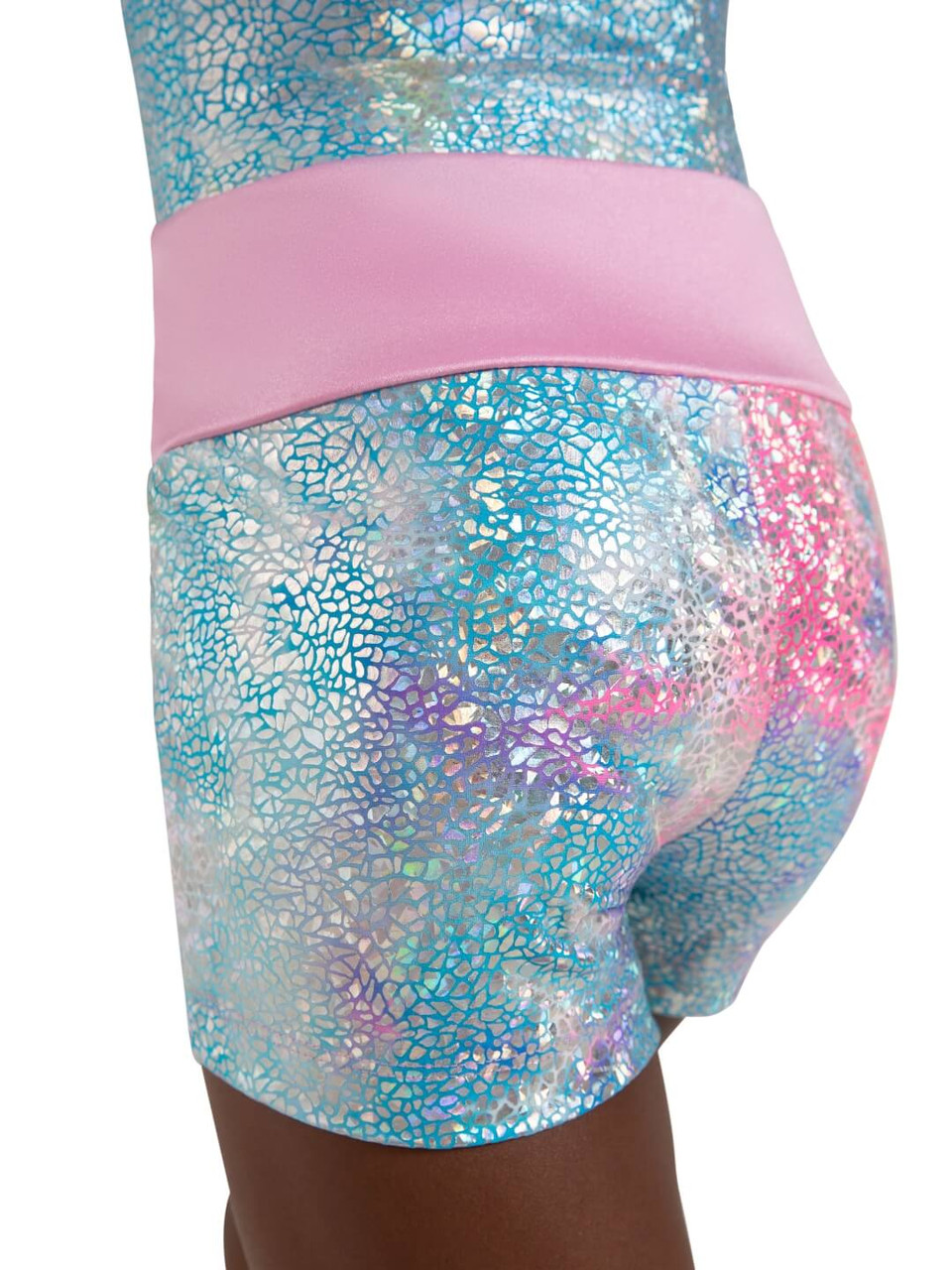 Unicorn Disco Shimmer Short - klassy kids