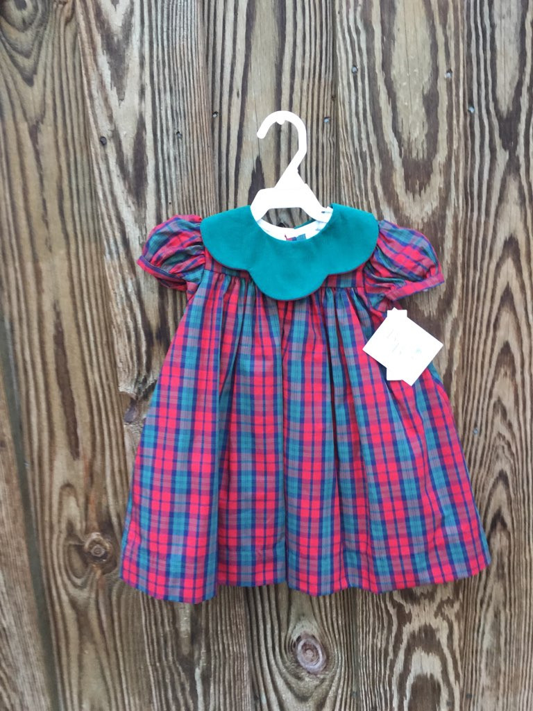 Bailey Boys December Plaid Float Dress - klassy kids