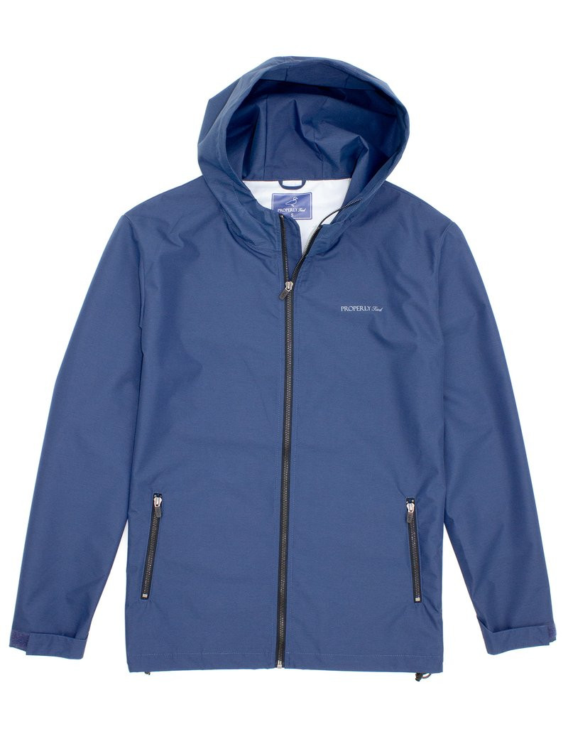 Canopy Rainjacket Storm Blue - klassy kids
