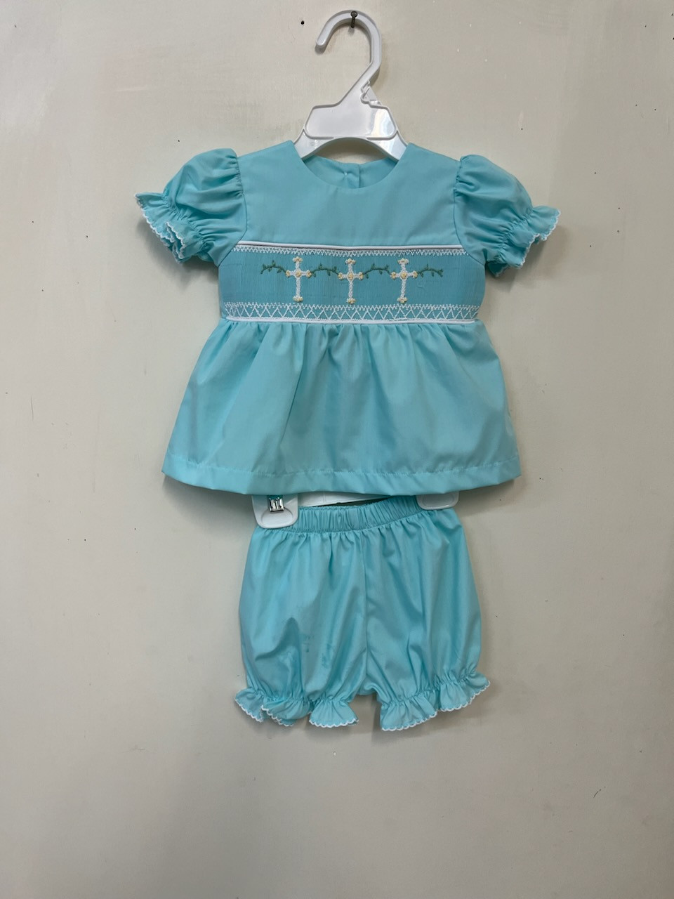 Faith Smocked A/S Bloomer Set - klassy kids