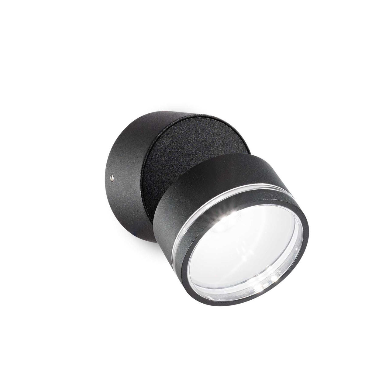 Omega AP Coffee Round Adjustable 4000K IP54 LED Wall Light