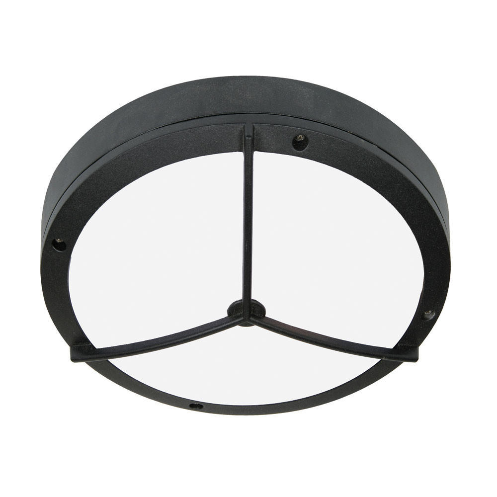 Aden White with Acrylic Diffuser IP44 Flush Ceiling Light