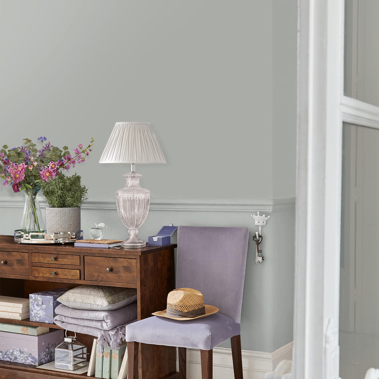 Laura Ashley Duck Egg White 2.5l Matt Emulsion Paint | The Online ...
