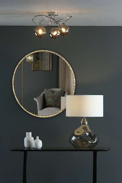 Jinelle Gold Frame Square 80cm Mirror