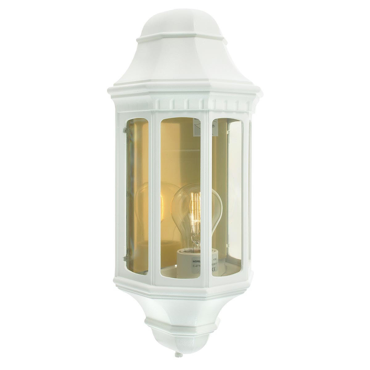 Malaga Black IP44 Wall Light