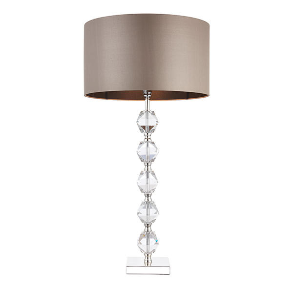Hinton Crystal, Shade Table Lamp