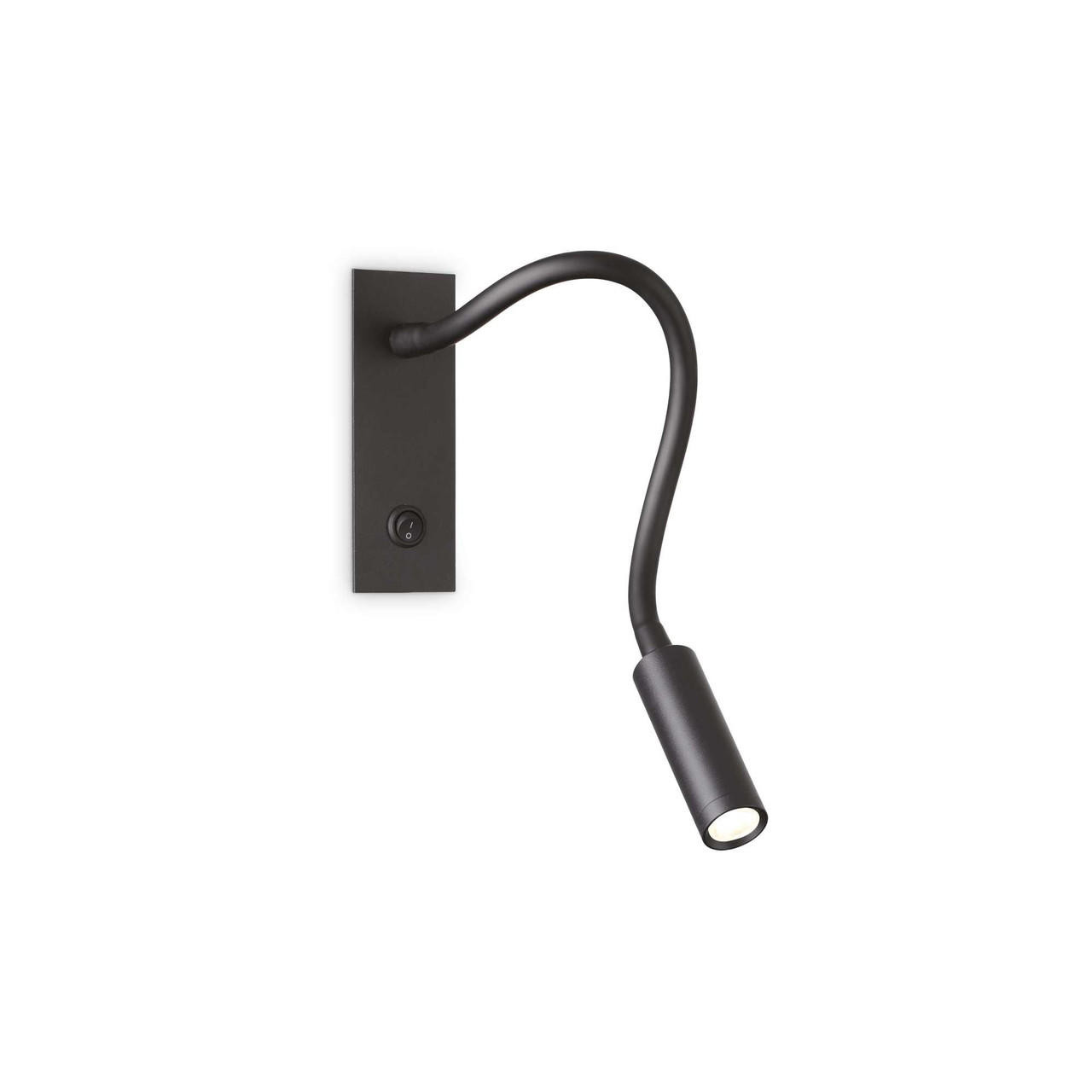 Io AP Black Adjustable Reading LED Wall Spotlight