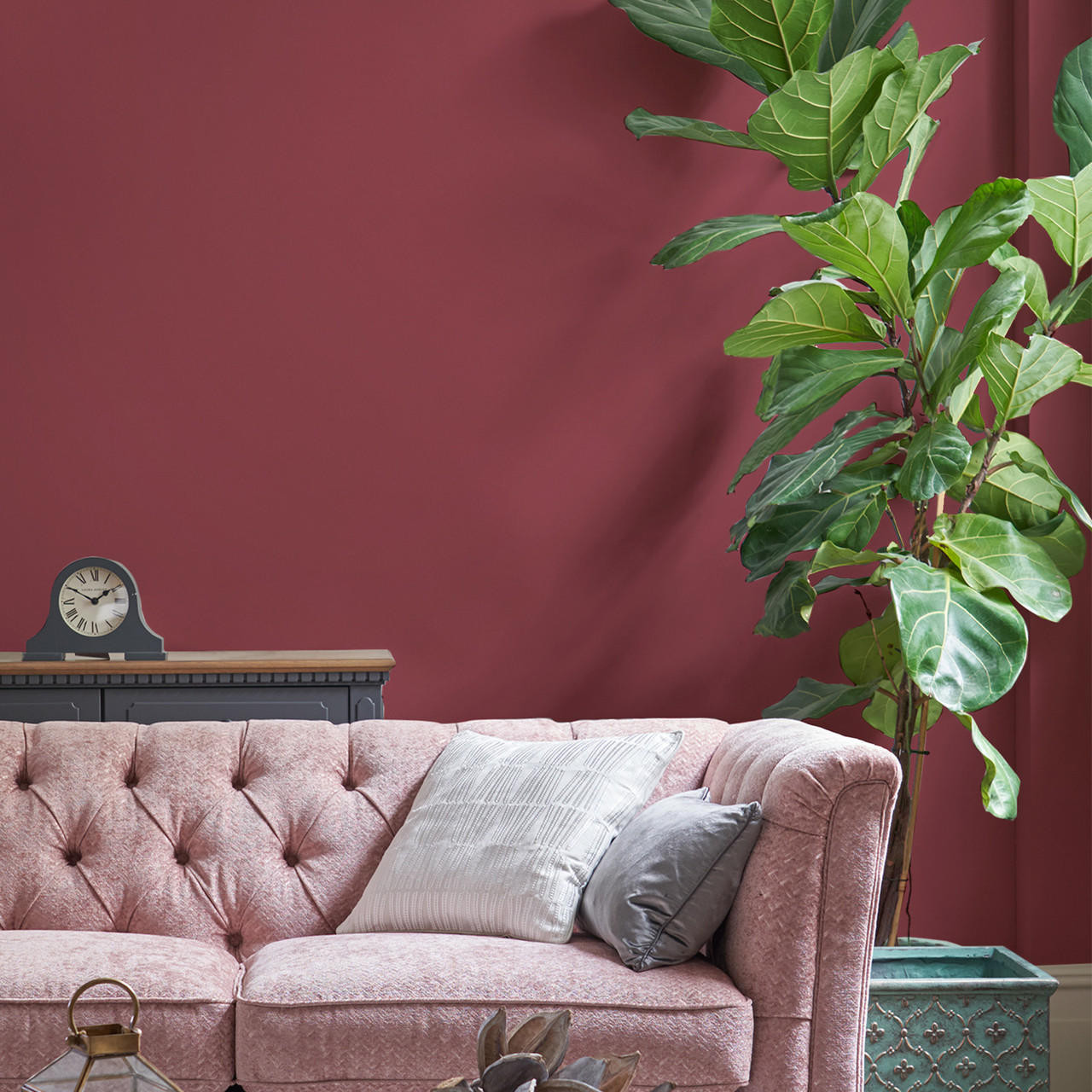 Laura Ashley Pale Cranberry 2.5l Matt Emulsion Paint | The Online ...