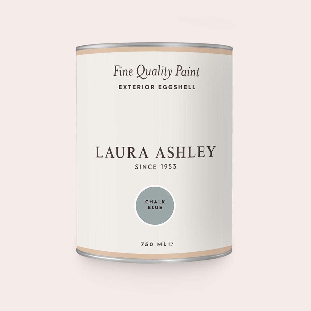 Laura Ashley Chalk Blue 750ml Exterior Eggshell Paint | The Online ...