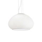 Sole SP1 White Opal Acrylic Diffuser 40cm IP44 Pendant Light