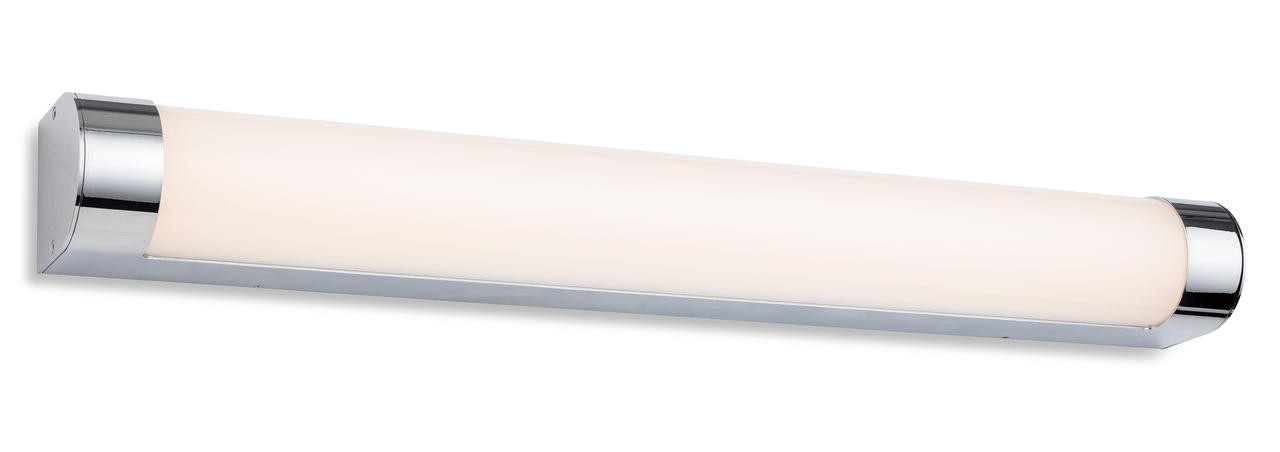 Bravo Chrome with Opal Diffuser 60cm LED IP44 Wall Light