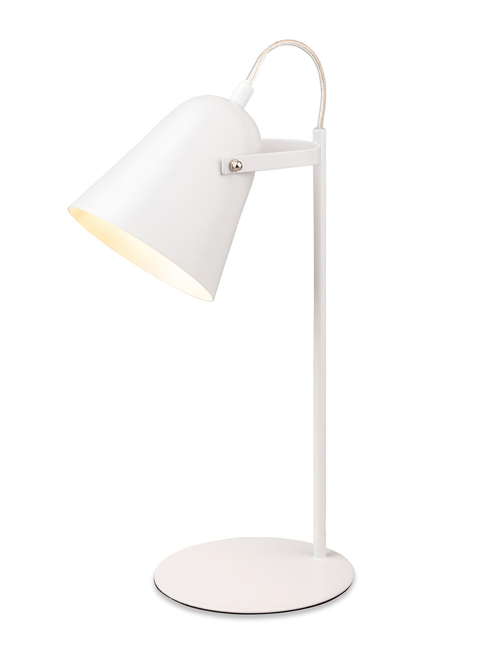 Bella Black and White Adjustable Task Table Lamp