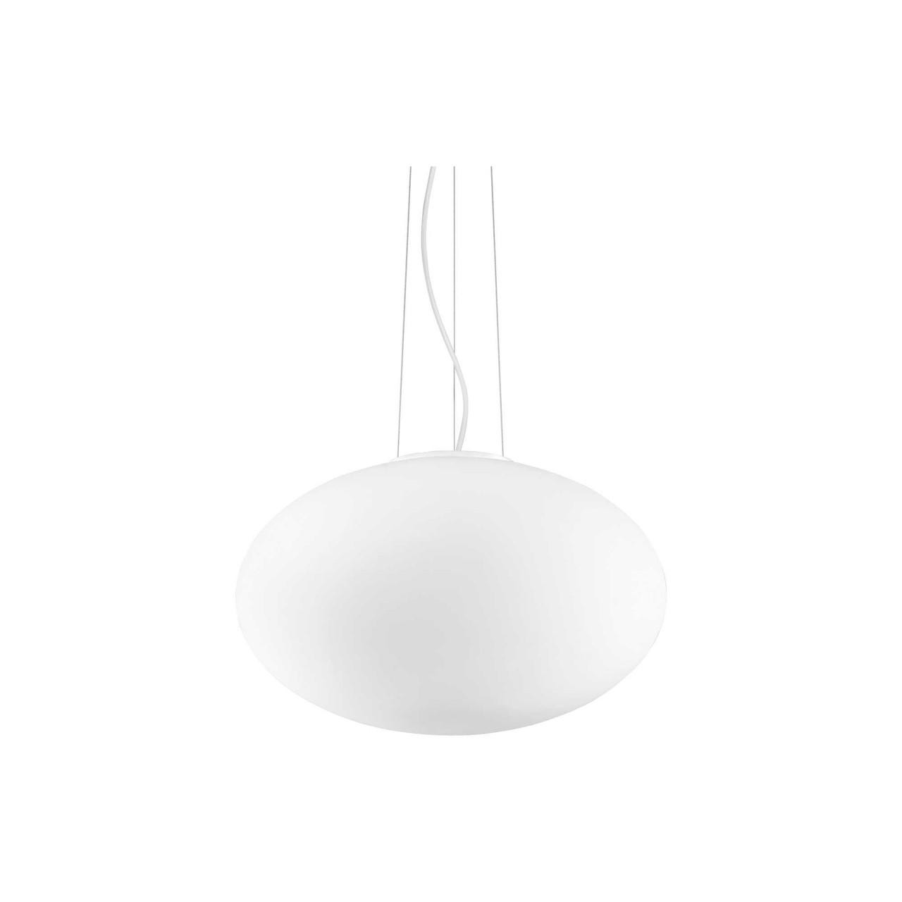 Sole SP1 White Opal Acrylic Diffuser 40cm IP44 Pendant Light