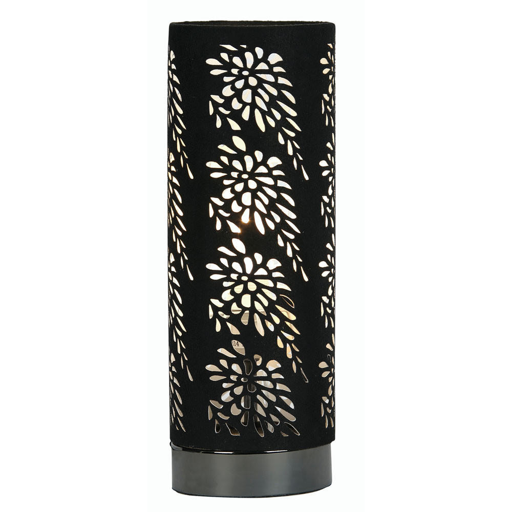 Tema Pale Pink Metal and Glass Touch Table Lamp