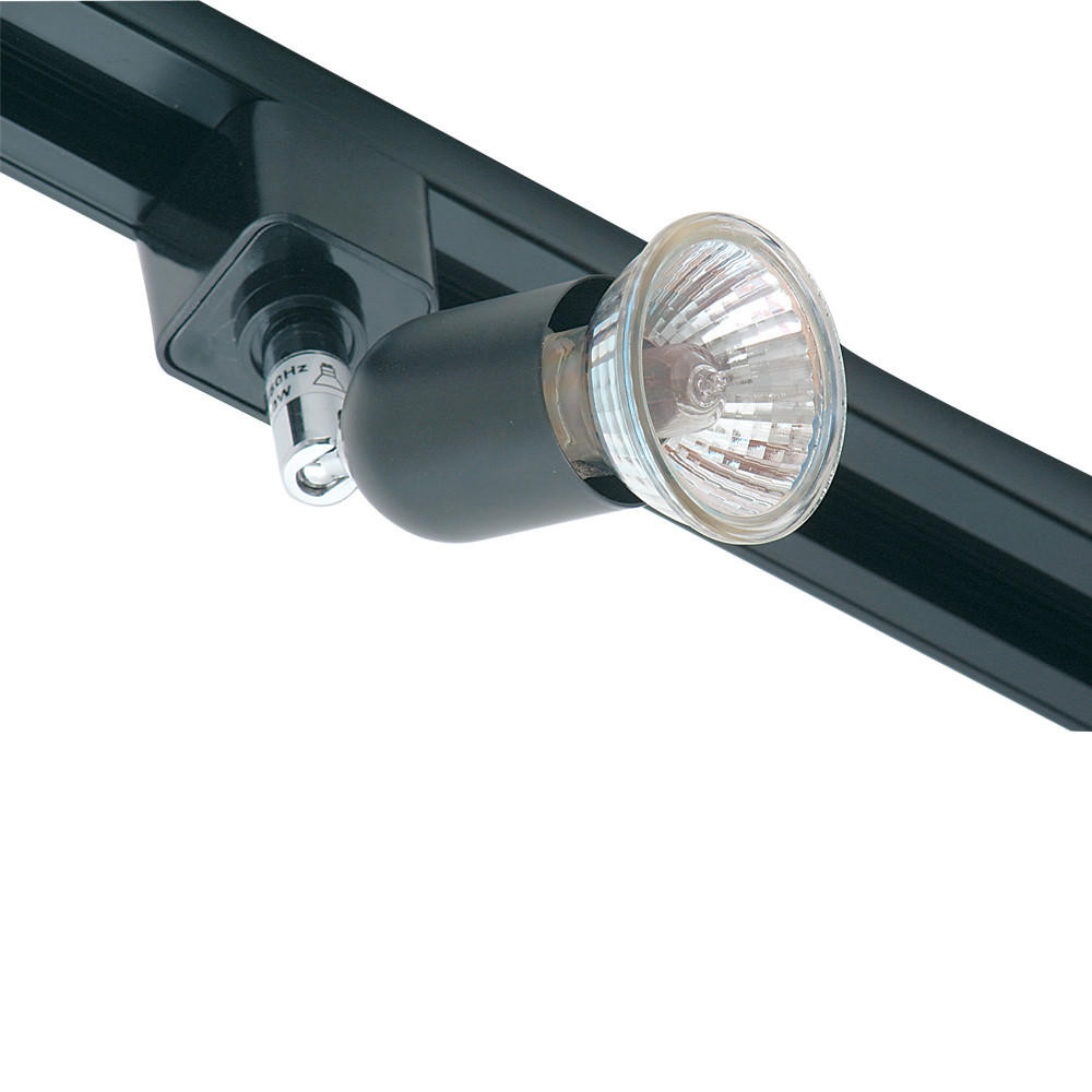 Bas Chrome Adjustable Head Track Spotlight