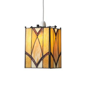 Rose Non Electric Tiffany Easy Fit Pendant Light
