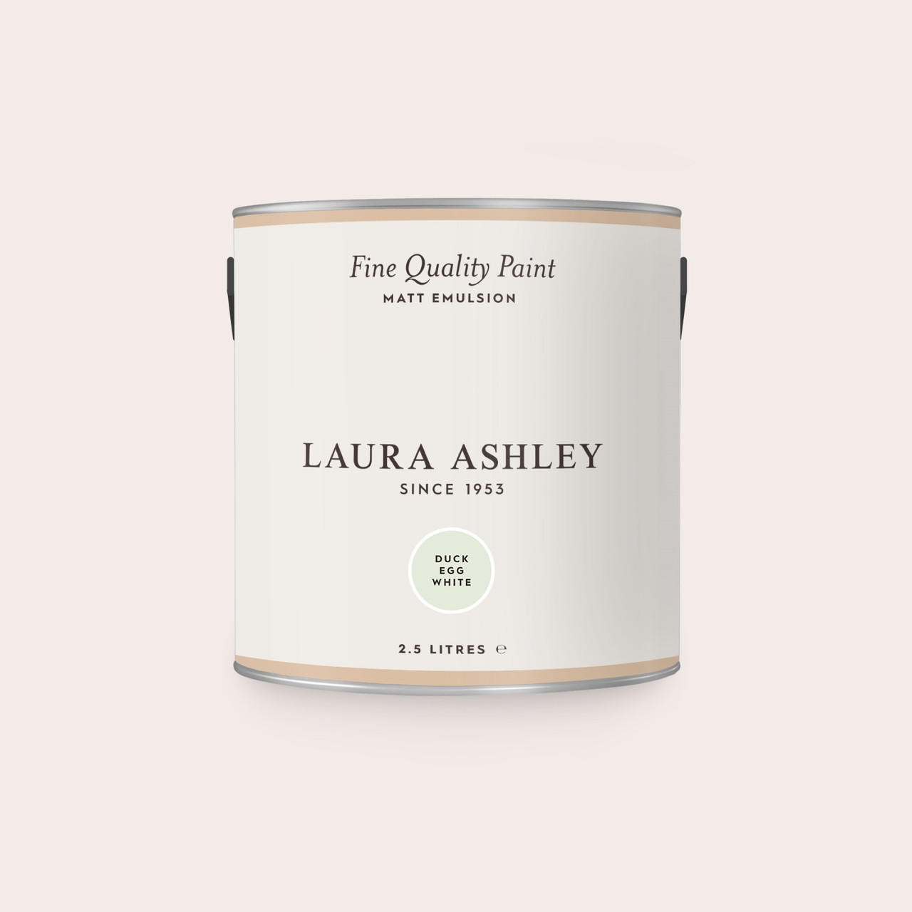 Laura Ashley Duck Egg White 2.5l Matt Emulsion Paint | The Online ...
