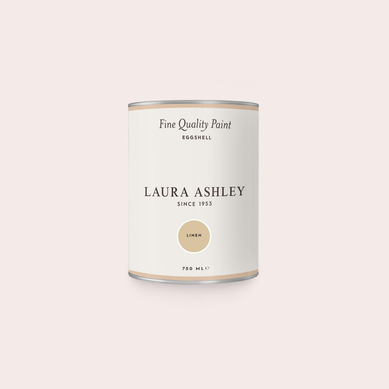 Laura Ashley Linen 750ml Eggshell Paint | The Online Lighting Store
