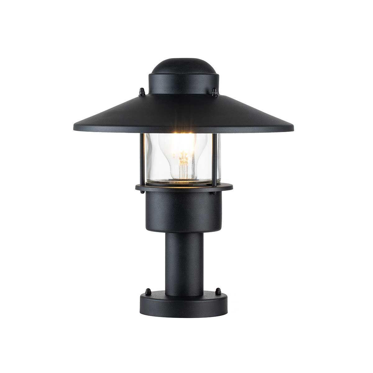 Haxby Black IP44 Post Top Light