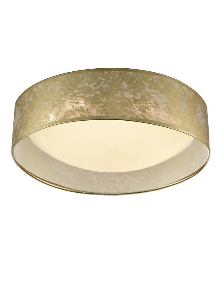Set Up Disco White Acrylic Diffuser 70cm Flush Ceiling Light
