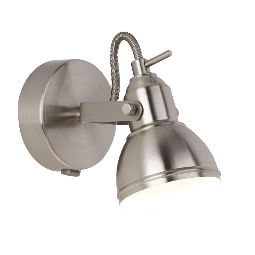 Focus - 3Lt Satin Silver Industrial Spotlight Disc