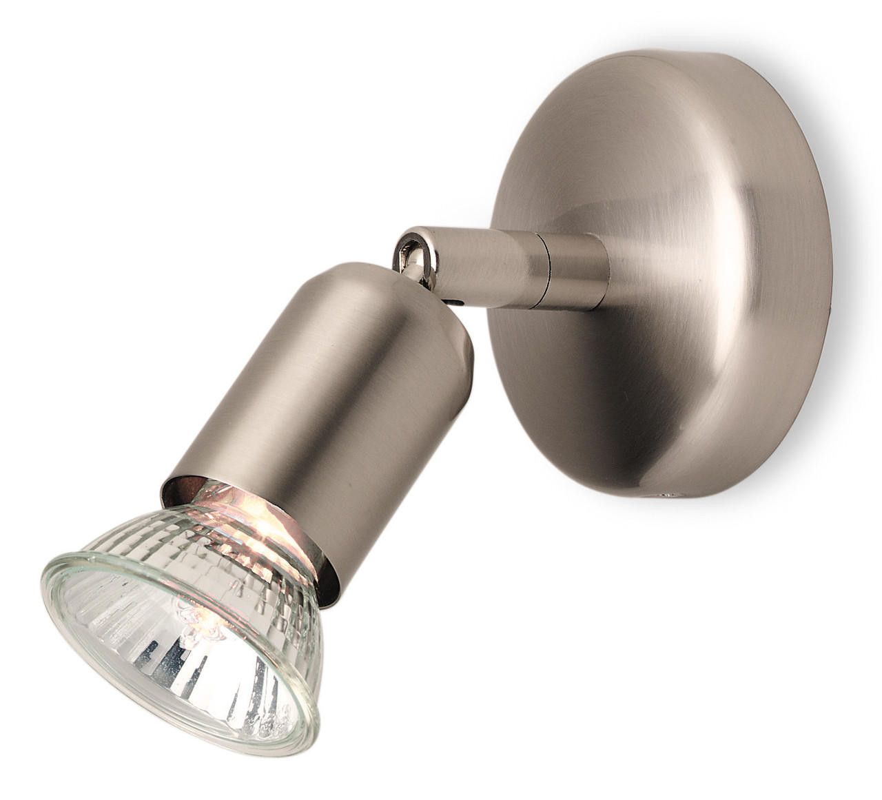 Runner Black Adjustable Head Wall Spotlight