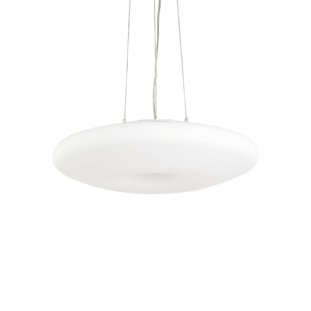 Glory PL5 5 Light Satin Nickel with White 60cm Wall Light
