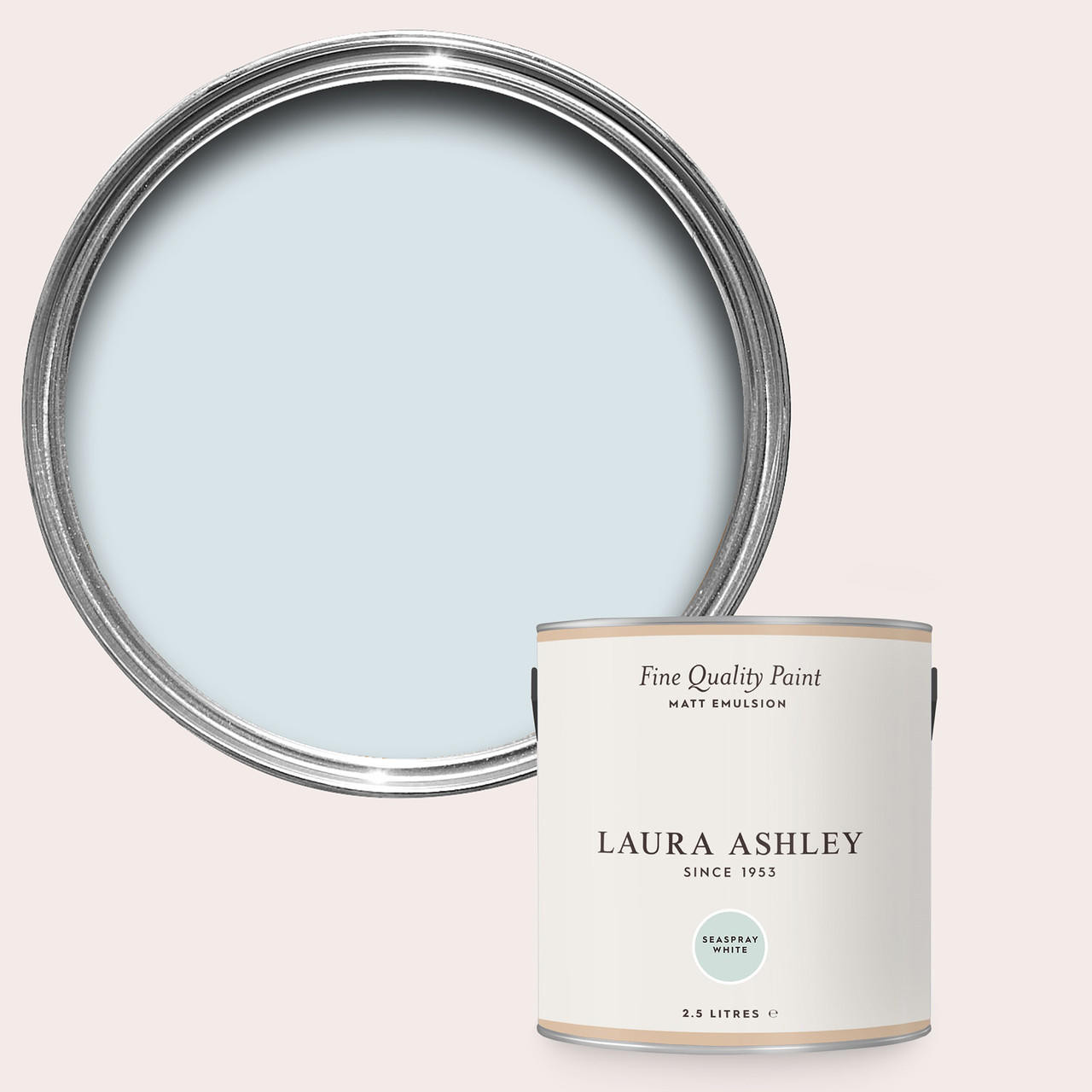 Laura Ashley Pale Seaspray 2.5l Matt Emulsion Paint | The Online ...