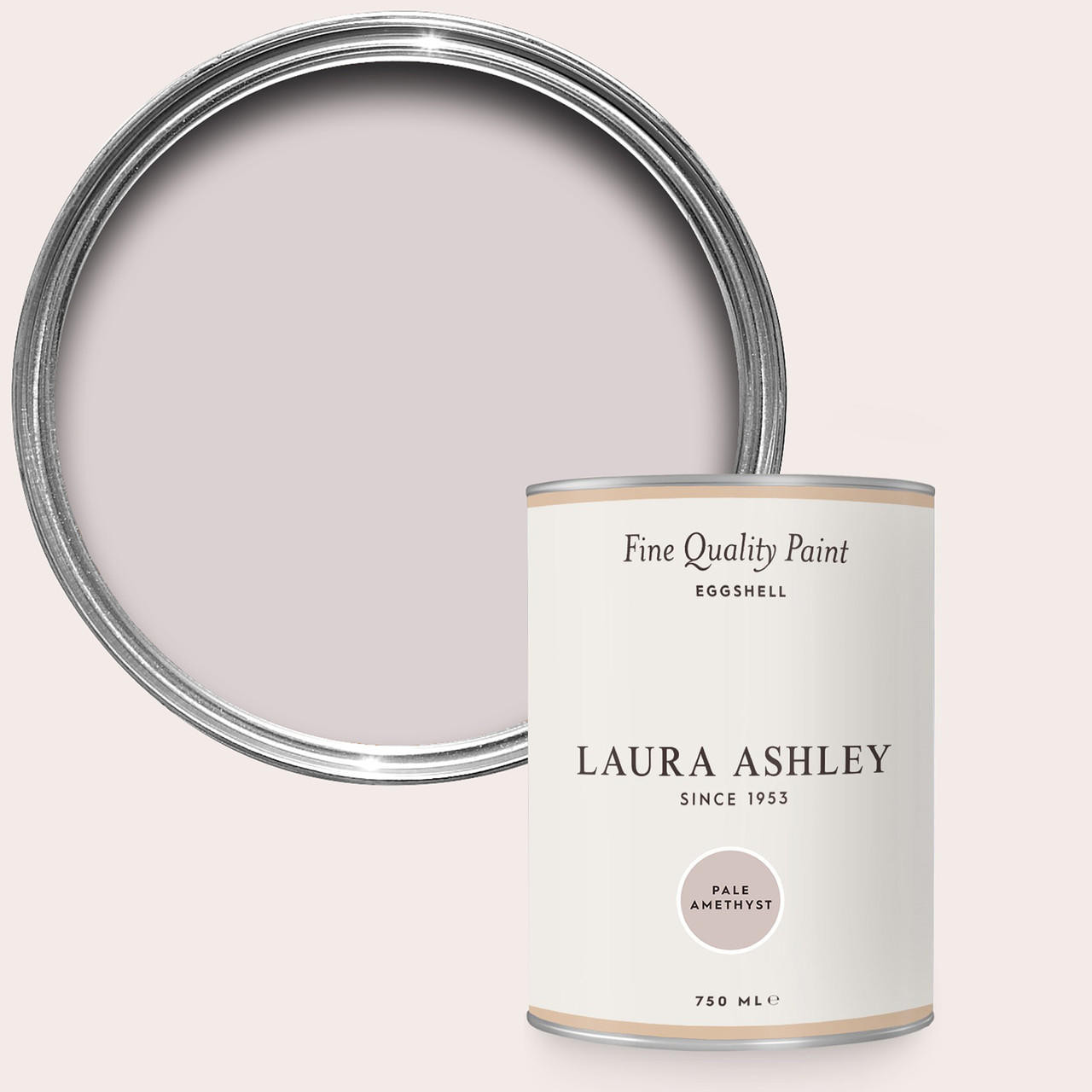 Laura Ashley Amethyst White 750ml Eggshell Paint | The Online Lighting ...