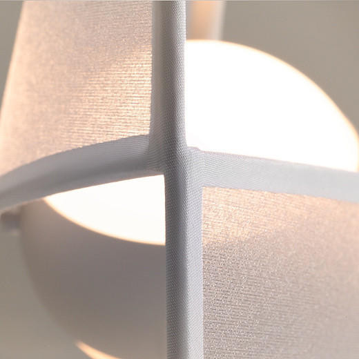 Reflex White Pendant Light