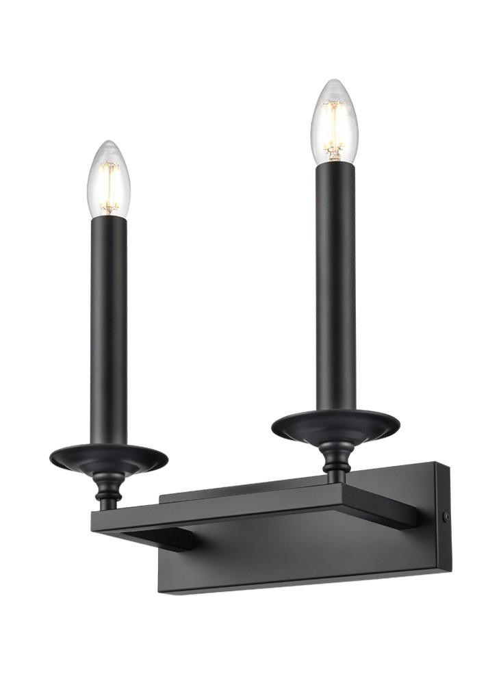 Tudor 12 Light Matt Black Chandelier