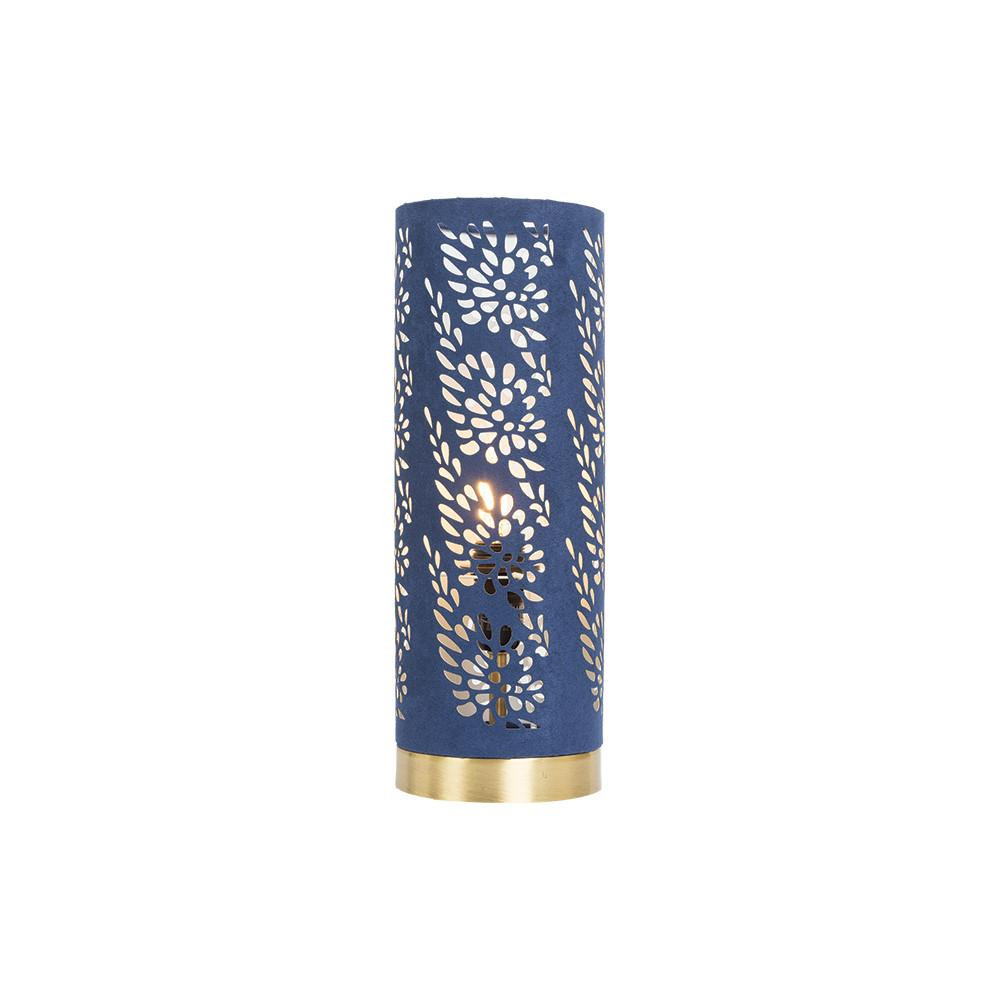 Tema Pale Pink Metal and Glass Touch Table Lamp