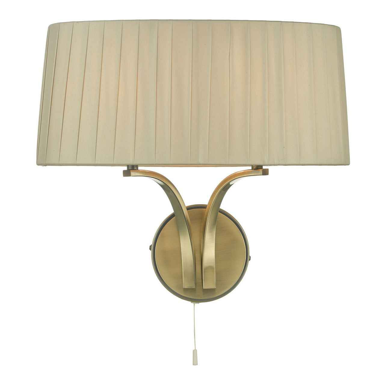 Obi Natural Linen Wall Light