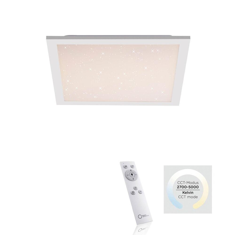 STARRYFLAT 29.5x29.5cm White Starry Sky Dimmable Ceiling Light