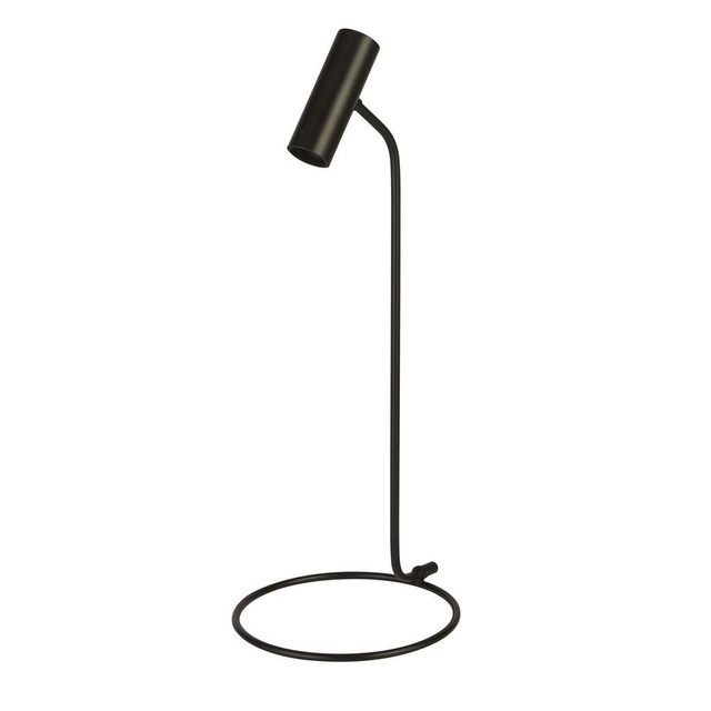 Dulwich Black with Clear Diffuser Table Lamp