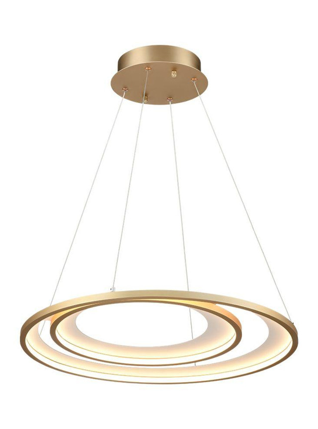 CIRCLE 60cm Gold Ring LED Pendant Light