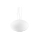 Sole SP1 White Opal Acrylic Diffuser 40cm IP44 Pendant Light