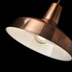 Moby SP1 Copper Industrial Single Pendant Light
