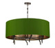 Joshua 6 Light Polished Bronze Shaded Pendant Light