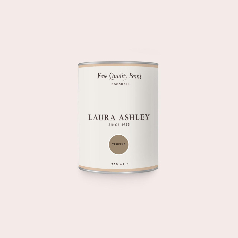 Laura Ashley Truffle 750ml Eggshell Paint | The Online Lighting Store